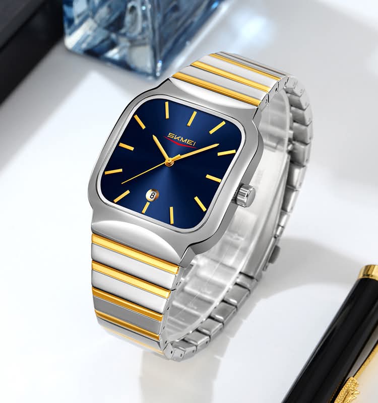 SKMEI 9361 High Quality Luxury Watch Waterproof Stainless Steel Watch ...