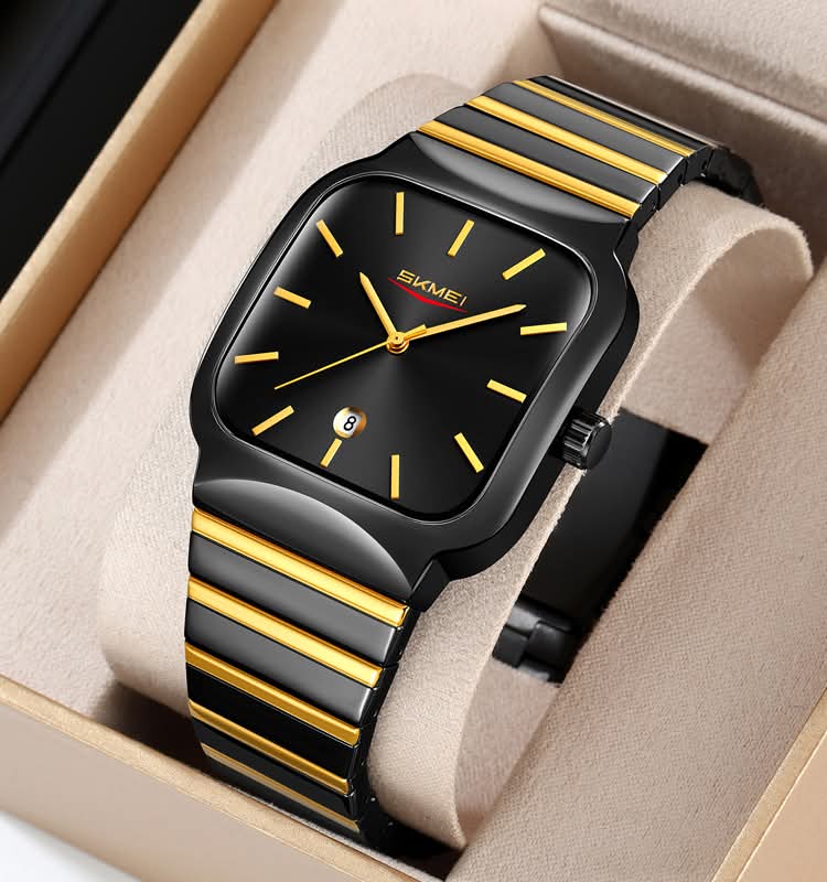 SKMEI 9361 High Quality Luxury Watch Waterproof Stainless Steel Watch ...